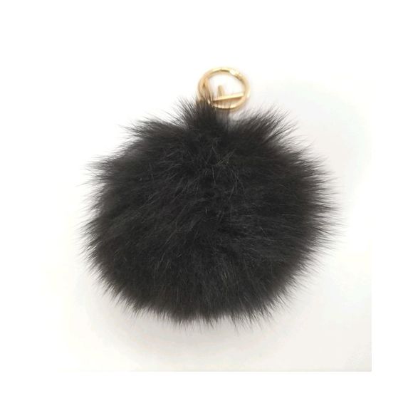 Fendi | Jewelry | Fendi Luxurious Fur Pompon Keychain | Poshmark